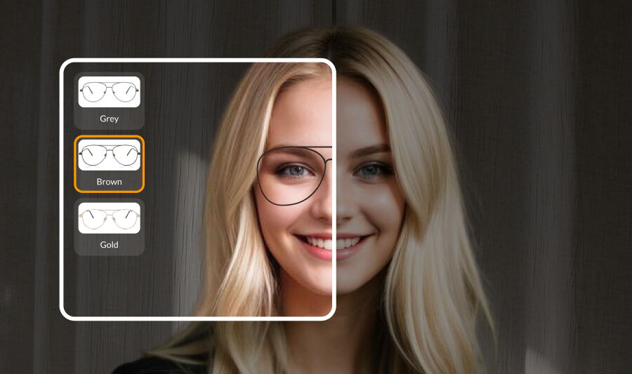LMNT Sunkiss 94390 C2 スクエア Transparent Yellow 眼鏡 | SmartBuyGlasses 日本